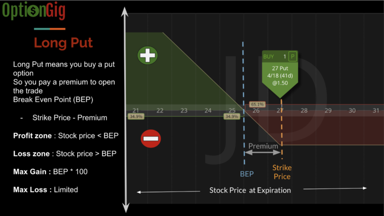 Long Put Strategy – OptionGig